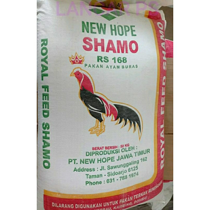Jual Pur Ayam Shamo New Hope Shamo Pakan Ayam Buras Makanan Ayam Murah ...