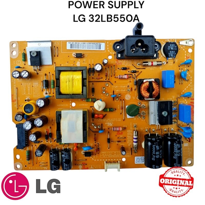 Jual PSU POWER SUPPLY REGULATOR MESIN TV LED LG 32LB550A ORIGINAL | Shopee Indonesia