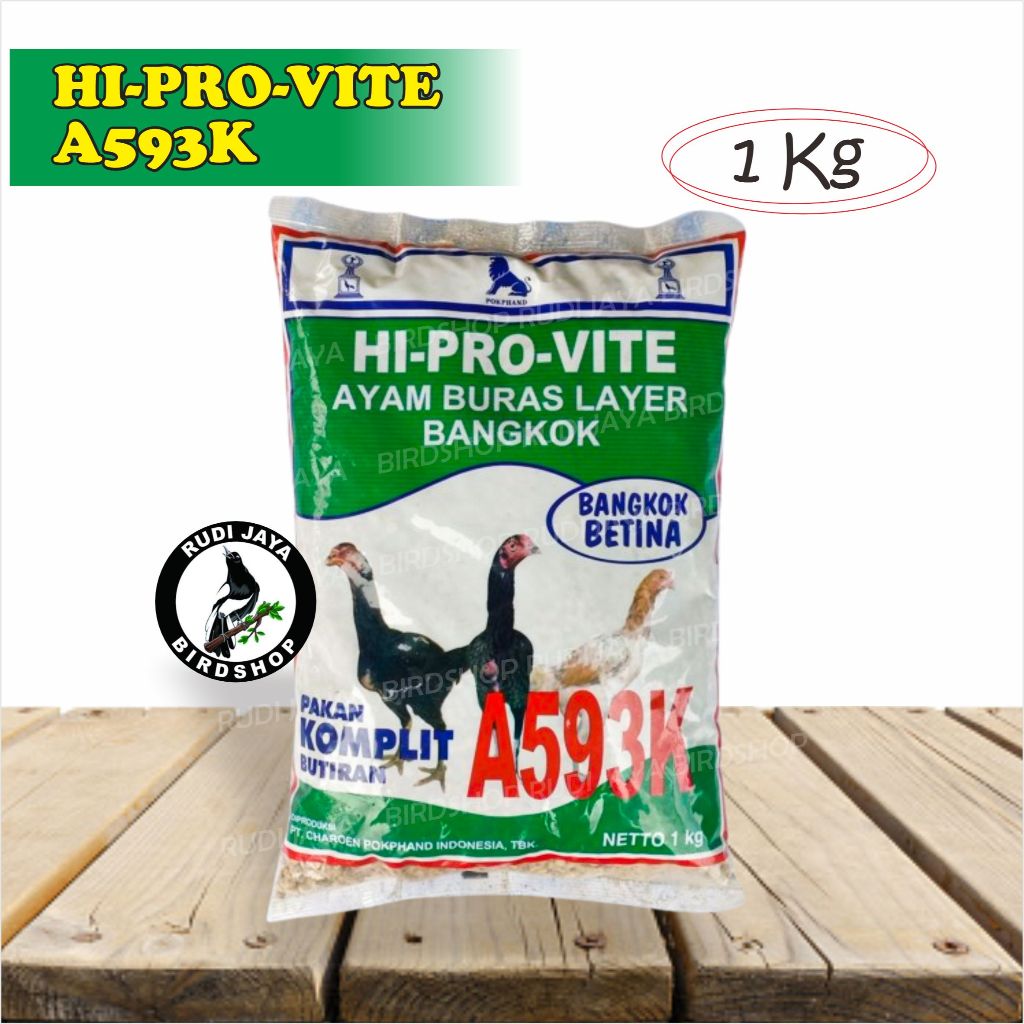 Jual POKPHAND A593 HI-PRO-VITE 1 KG FRESHPACK HIPROVIT VOER PAKAN ...