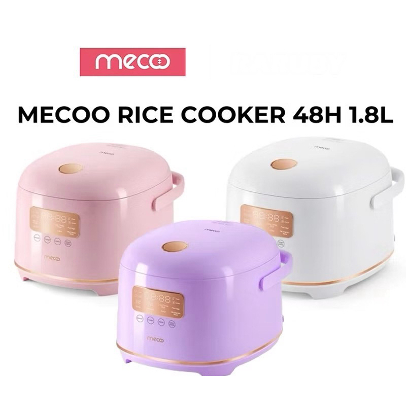 Jual Mecoo Most Aesthetic Rice Cooker UltraWarmth 48H 1.8L Low Carbo ...