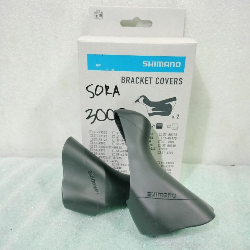 Jual Bracket Covers Shimano SORA ST-R3000 Karet Brifter Rubber Hood ...