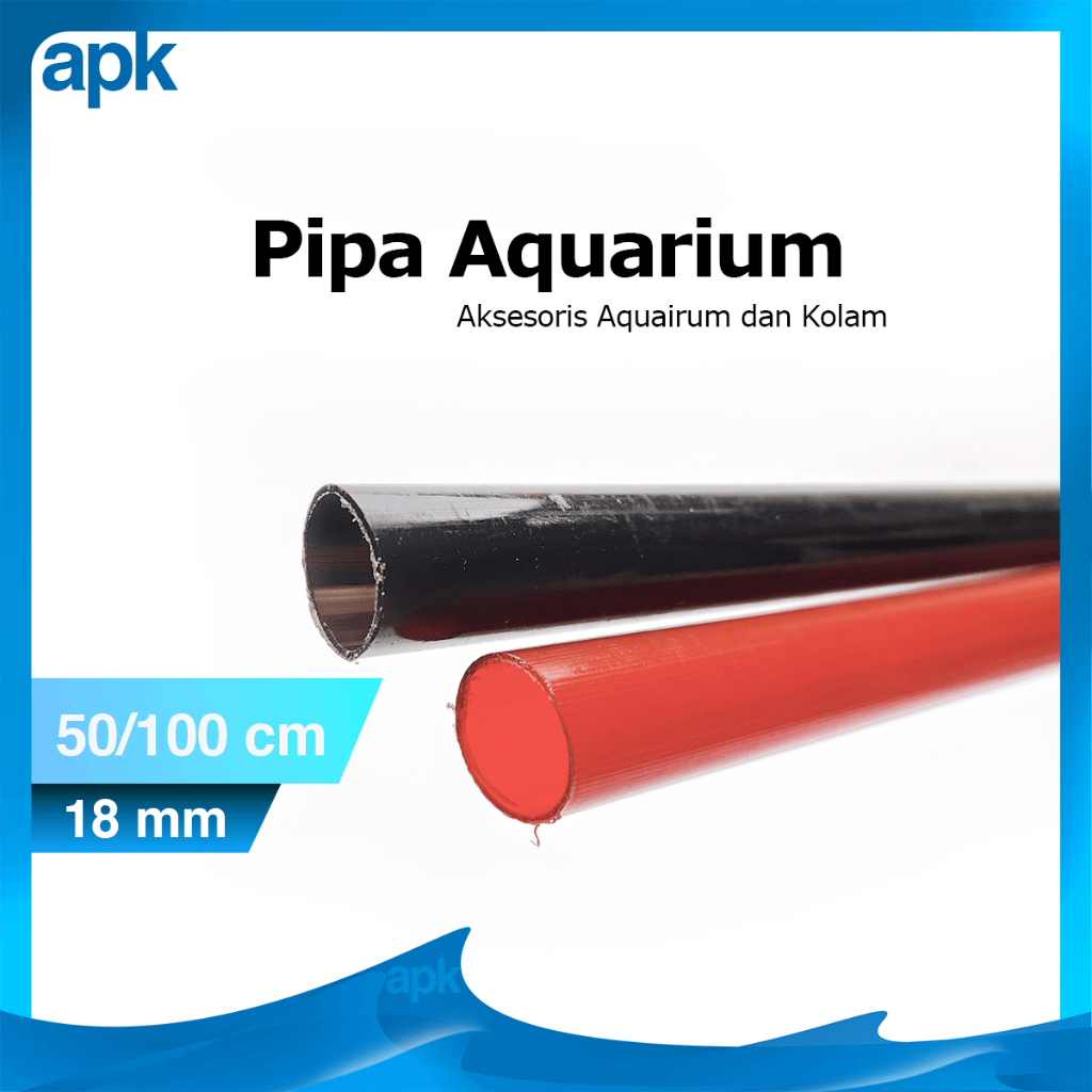 Jual Pipa Aquarium Merah Hitam 5/8 inch Pipa Undergravel Aquarium ...