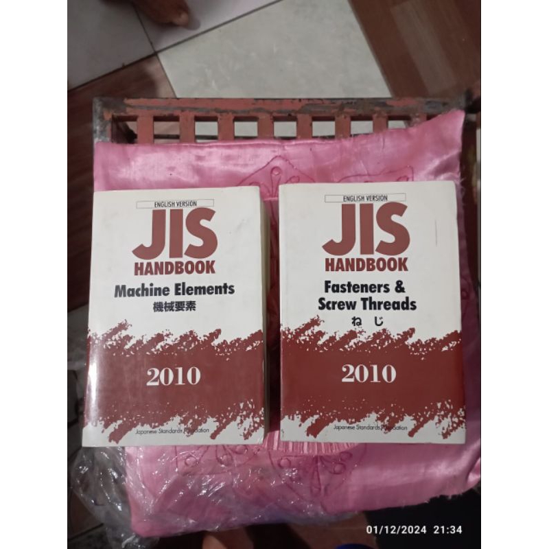 Jual JIS FASTENERS& SCREW THREADS (ENGLISH VERSION) | Shopee Indonesia