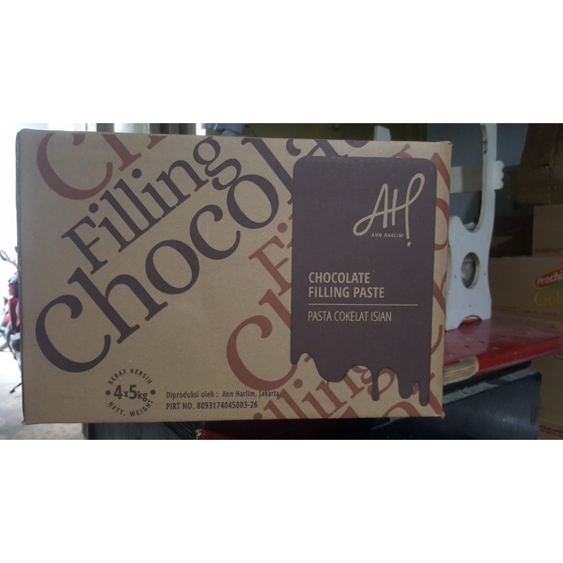 Jual Selai Coklat AH 5 Kg ( Mutu Delicho ) / Filling Coklat AH 5 Kg ...