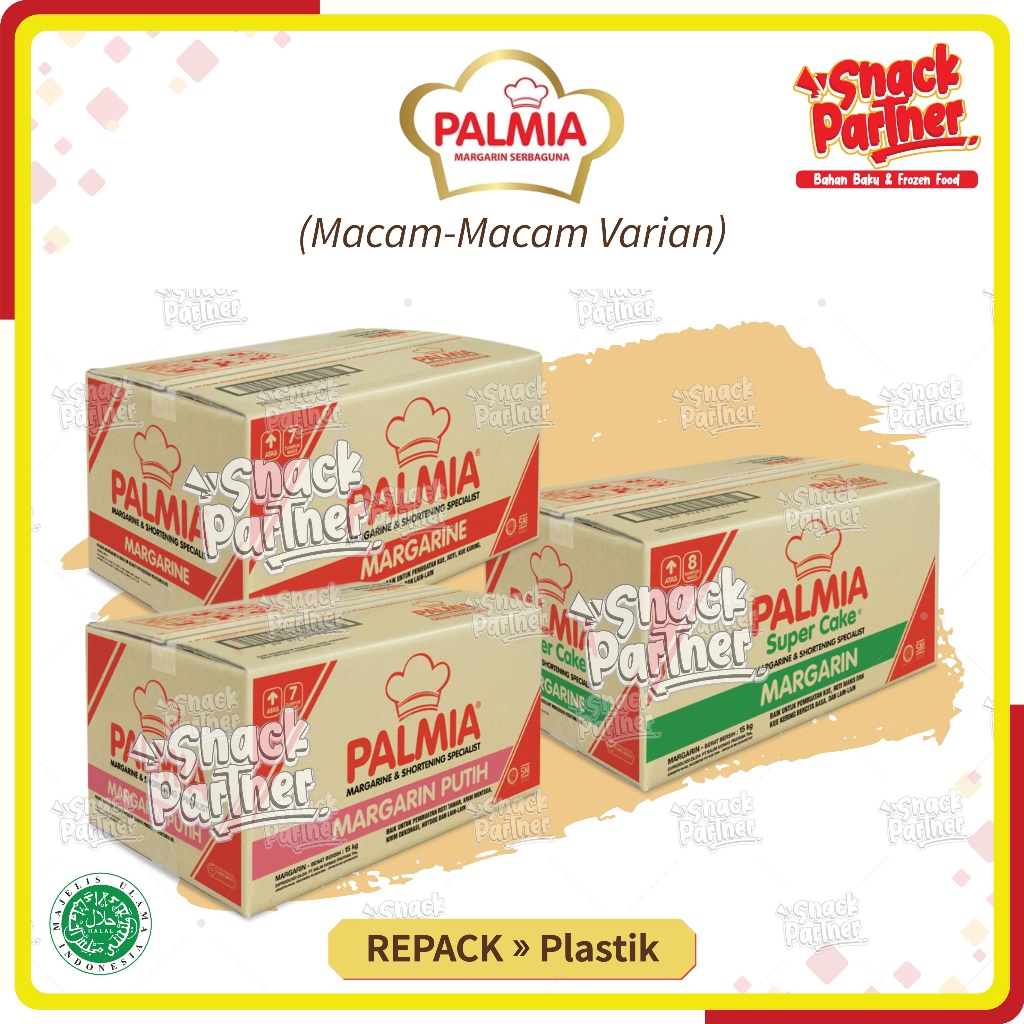 Jual PALMIA | SUPER CAKE MARGARIN / PUTIH / KUNING Repack Kiloan 250 ...