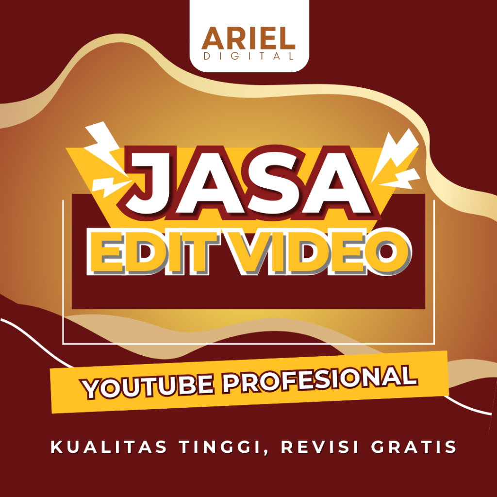 Jual Jasa Edit Video Youtube Professional Cepat Terjangkau | Shopee ...