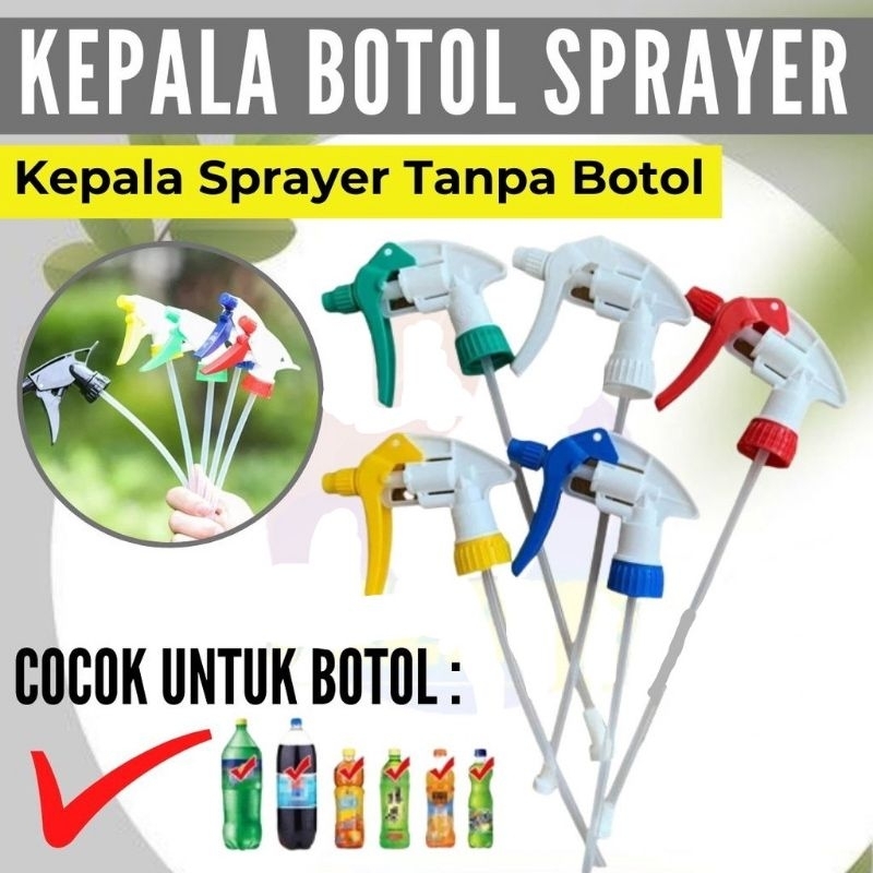 Jual KEPALA BOTOL SPRAYER SPRAY TANAMAN | Shopee Indonesia