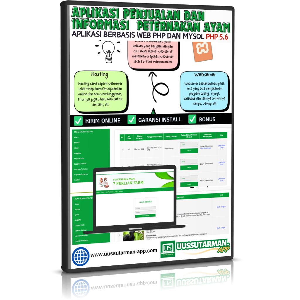 Jual Aplikasi Penjualan dan informasi pendistribusian peternakan Ayam ...