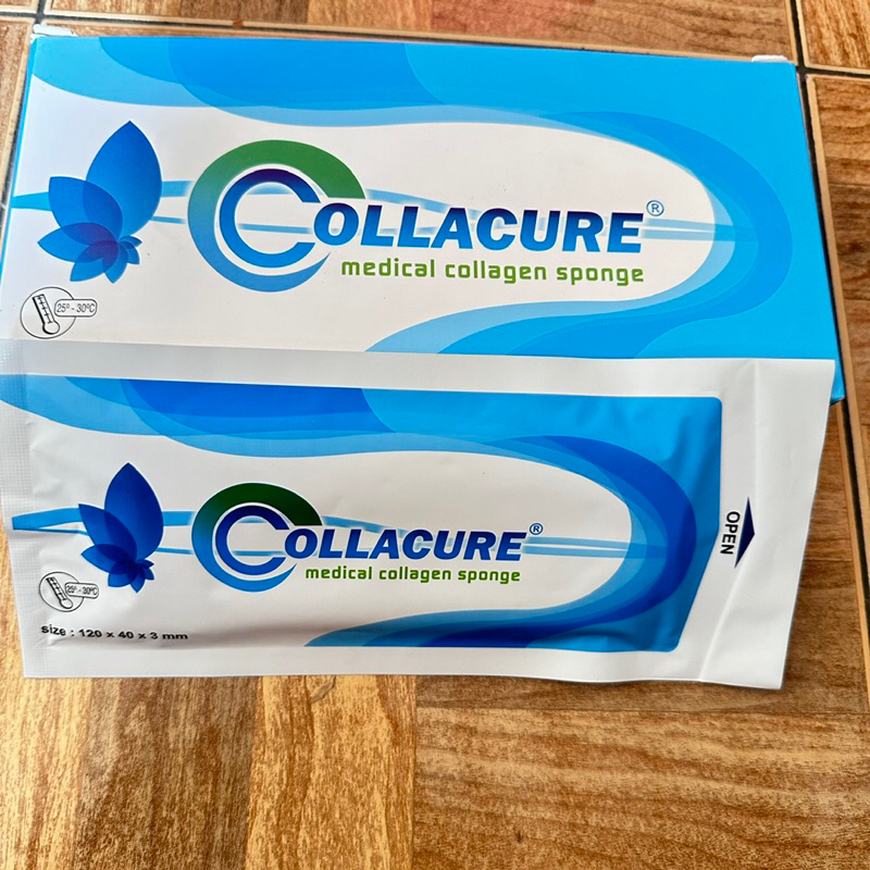 Jual COLLACURE SPON COLLAGEN ORIGINAL ukuran 120 x 40 x 3mm | Shopee ...