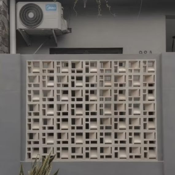 Jual roster beton minimalis ukuran 20x20x10cm, loster beton minimalis ...