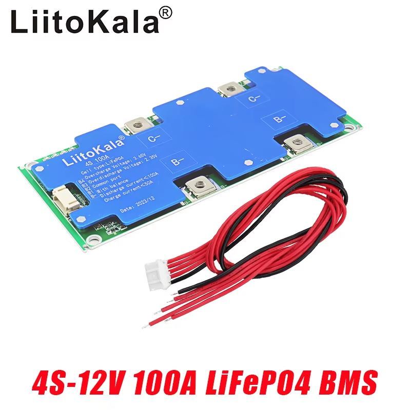 Jual Liitokala BMS Lifepo4 4s 12v 100a BMS Baterai Lifepo4 12V | Shopee Indonesia