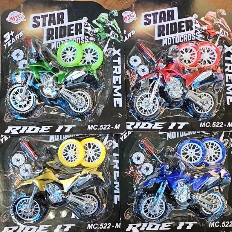Jual motor cross jungle STAR RIDER MTC 1pc / motor trail / motor ...