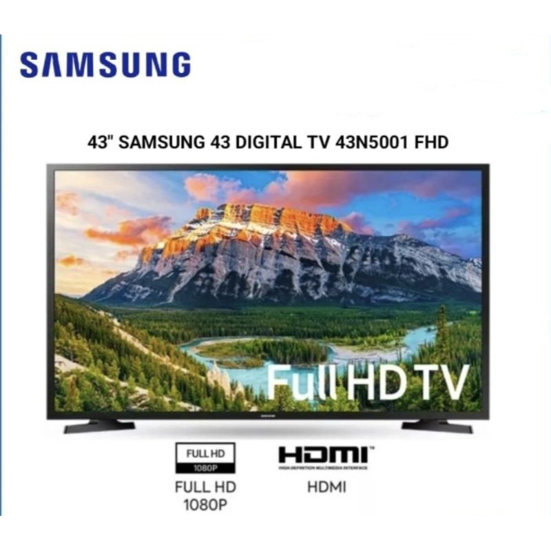 Jual TV LED DIGITAL SAMSUNG 43 INCH 43N5001 FULL HD GARANSI RESMI | Shopee Indonesia