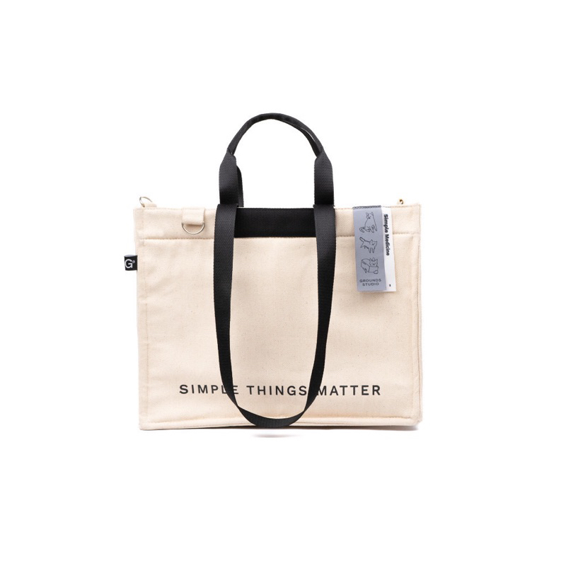 Jual Medium Catto Totebag | Grounds Studio | Shopee Indonesia