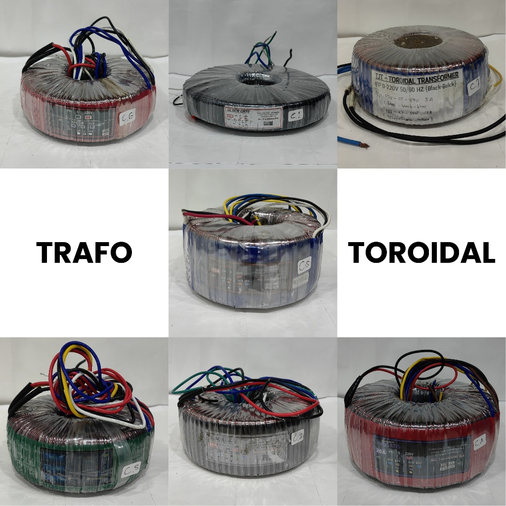 Jual TRAFO TOROIDAL REFURBISHED KONDISI NORMAL HARGA MURAH 5A s/d 50A | Shopee Indonesia
