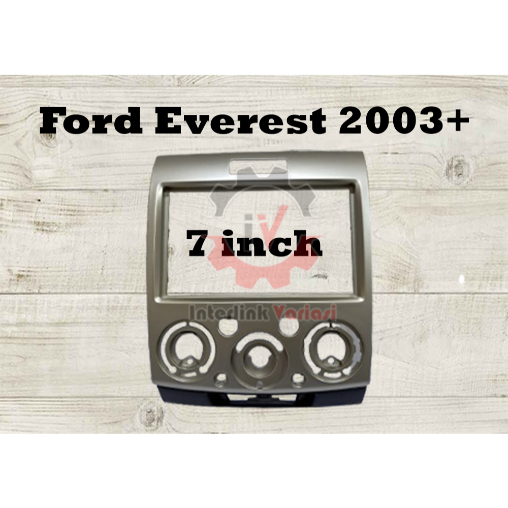 Jual Frame tape head unit 2din Ford Ranger Everest Mazda BT-50 2003 ...