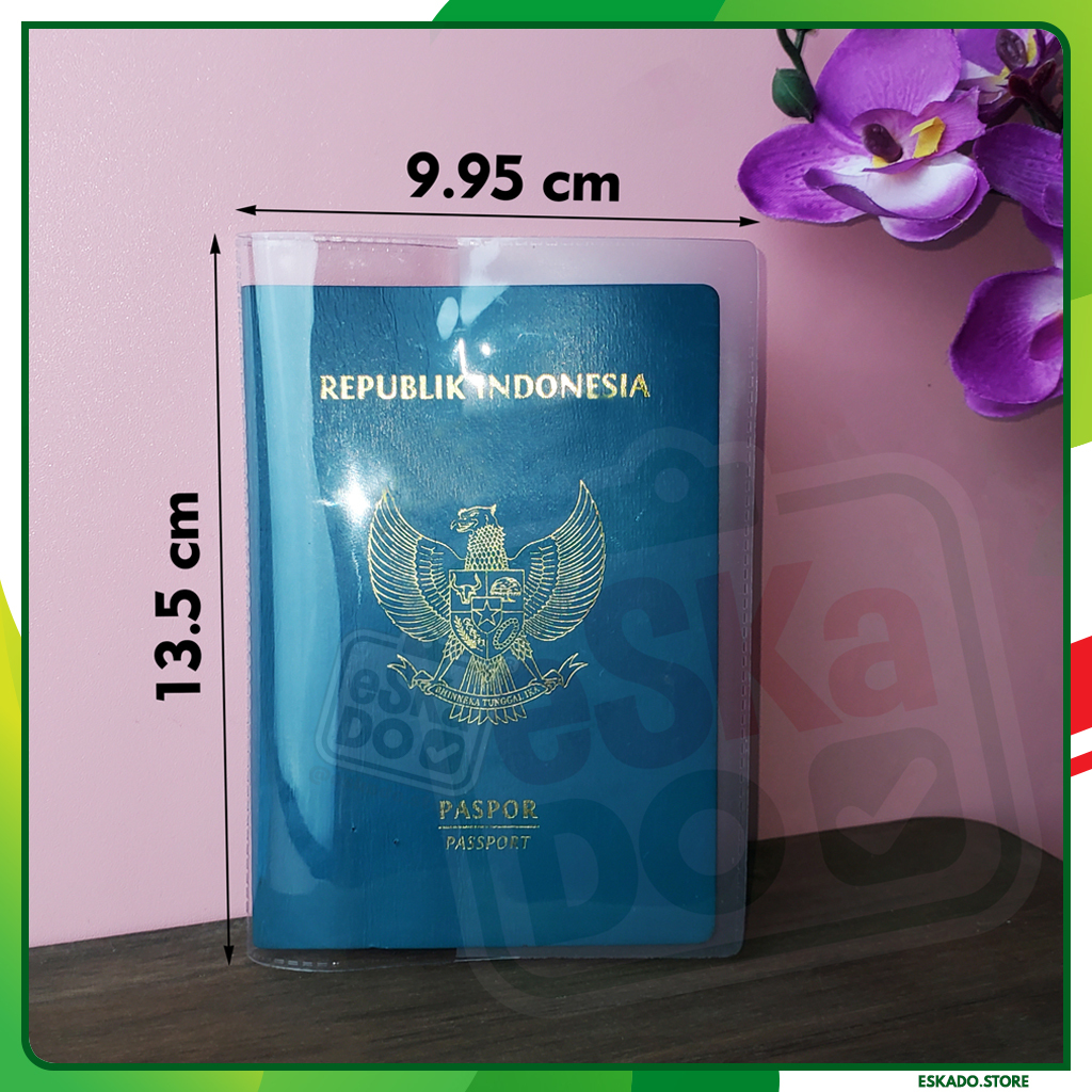 Jual Sampul Cover Paspor Pelindung Paspor Plastik Tanpa Card Holder (19 ...