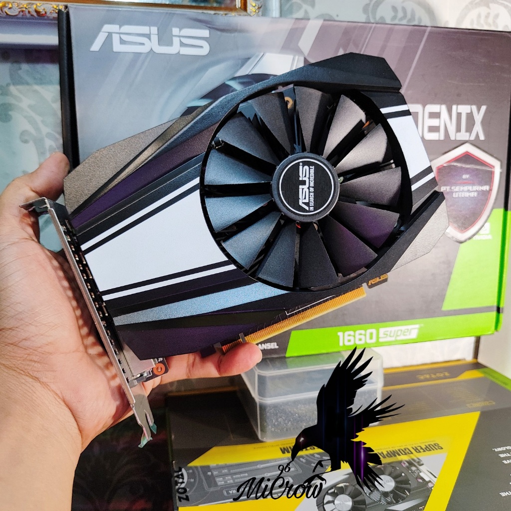 Jual VGA Nvdia GTX 1660 Super 6gb 192bit DDR6 bisa libas gaming render ...