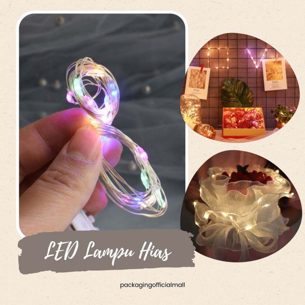 Jual LED LAMPU HIAS / FLORIST SUPPLY / KEPERLUAN BUKET BUNGA ...