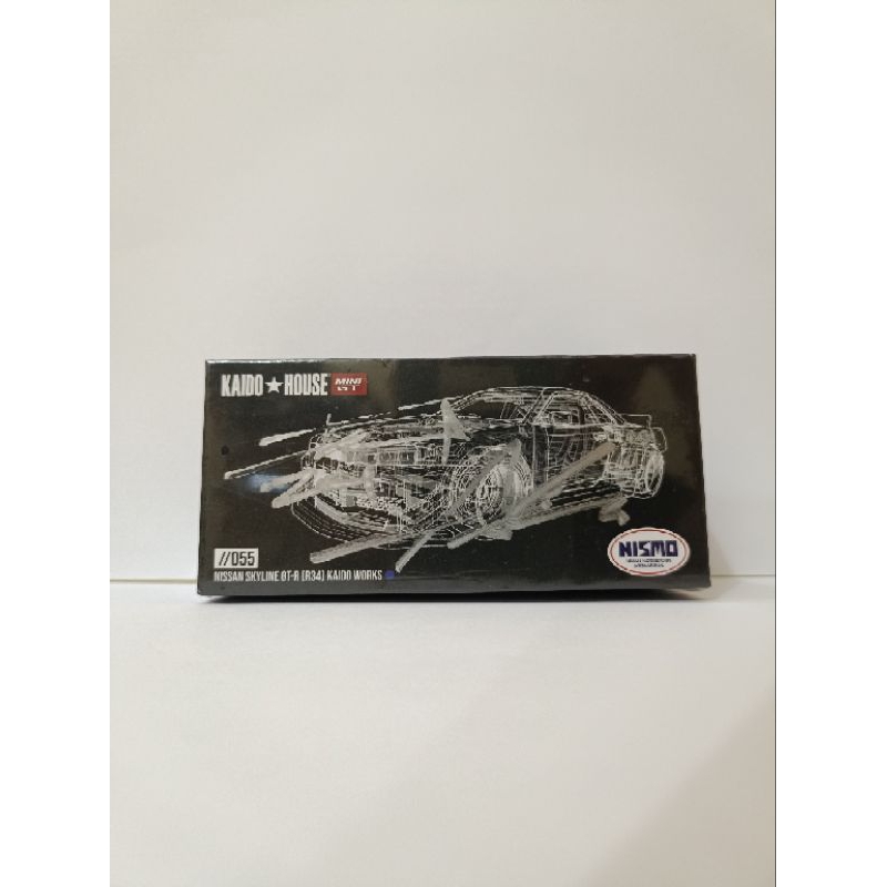 Jual KHMG Nissan Skyline GTR R34 Kaido Works Blue Double Sign Glen Chou ...