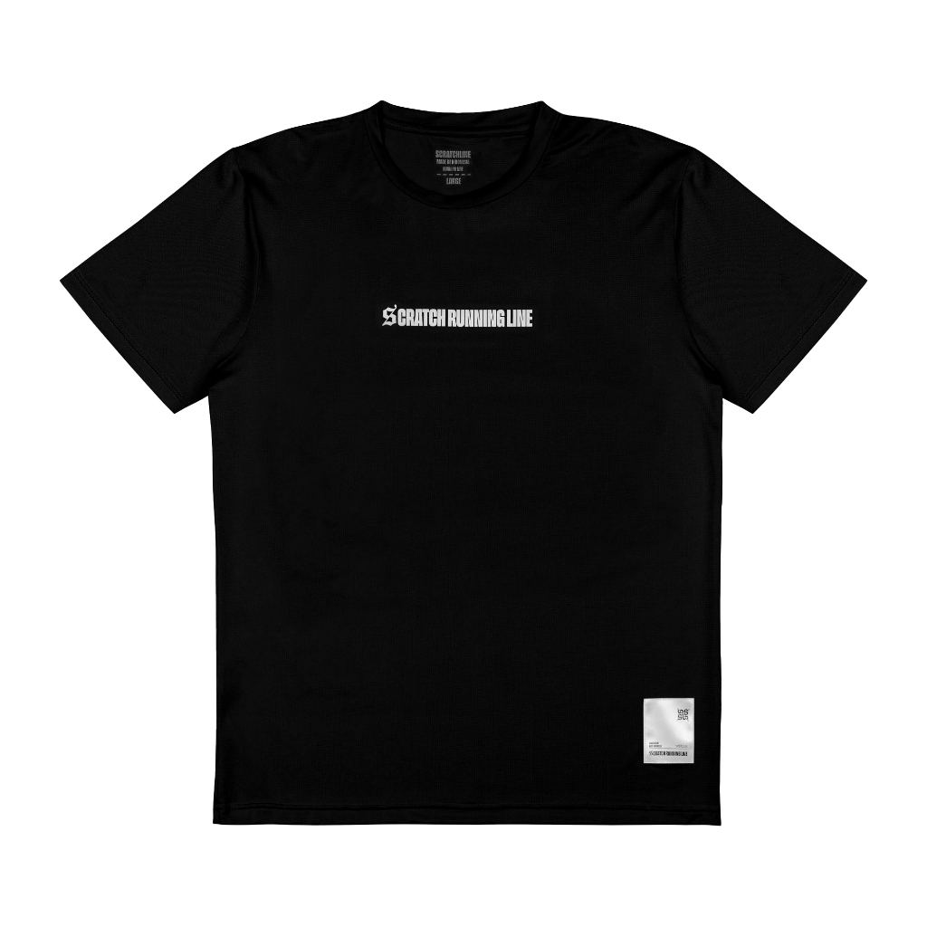Jual Scratchline Noir Running T-Shirt Black Men | Shopee Indonesia