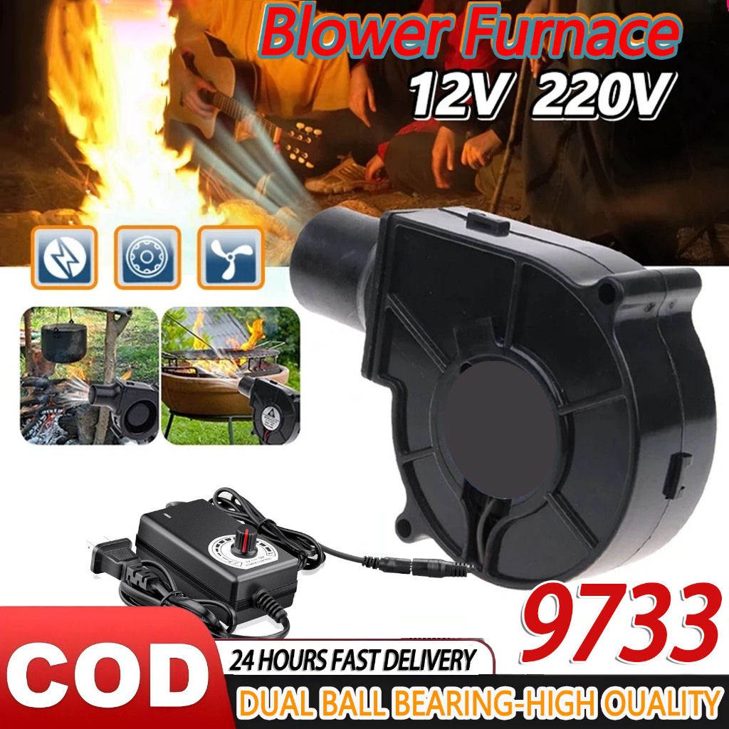 Jual 5500RPM 9733 Air Blower Mini BBQ Kipas 1 Set Blower Ac ...