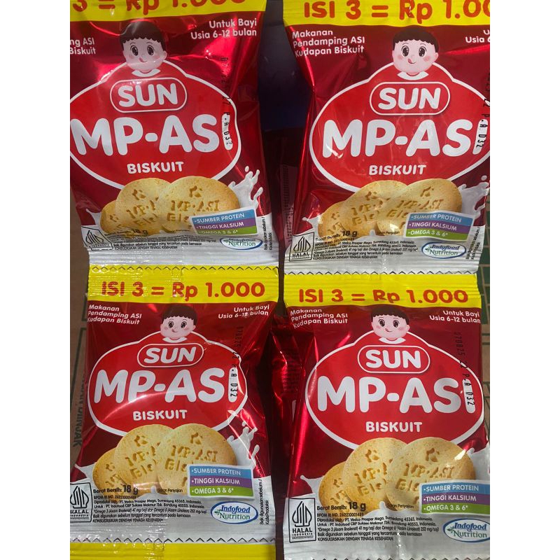 Jual Sun Mpasi biskuit 18 gr ( PER 10 PCS ) | Shopee Indonesia