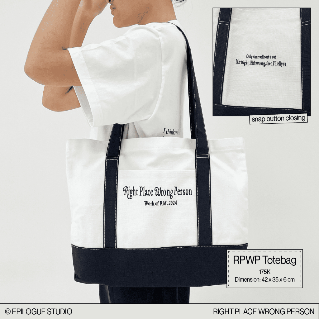 Jual RPWP Totebag | RM Right Place Wrong Person Series by Epilogue ...