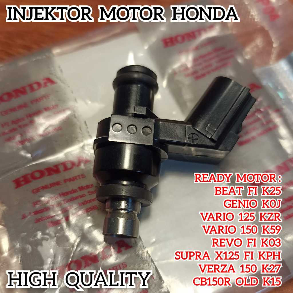 Jual INJEKTOR MOTOR HONDA BEAT FI/VERZA150/CB150R OLD/SUPRA X125 FI ...