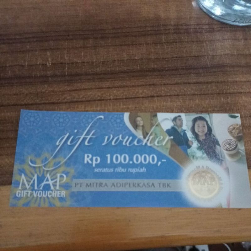 Jual voucher MAP mitra adi perkasa gift voucher | Shopee Indonesia