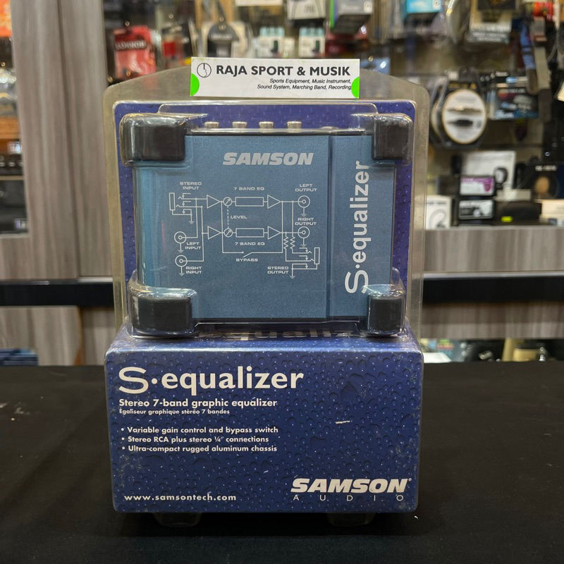 Jual SAMSON STREO 7 BAND GRAPHIC EQUALIZER ORIGINAL 230 V S EQUALIZER ...