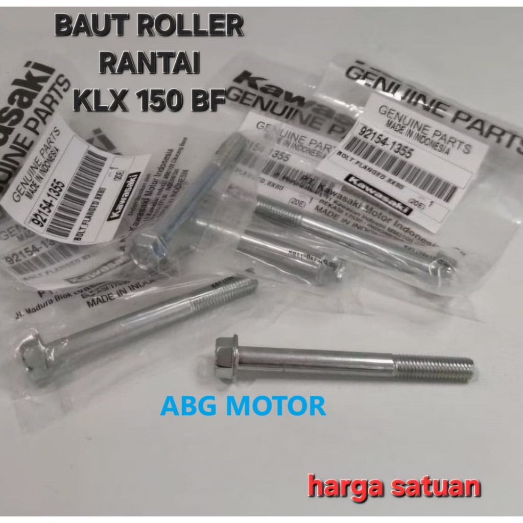 Jual BAUT ROLLER RANTAI KLX 150 ORIGINAL HARGA SATUAN | Shopee Indonesia