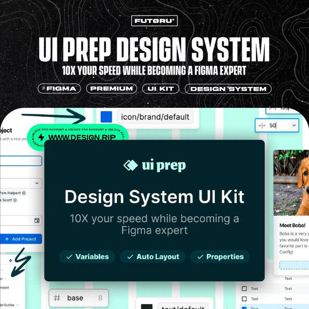 Jual UI Prep Figma - Premium Design System and UI kit | Shopee Indonesia