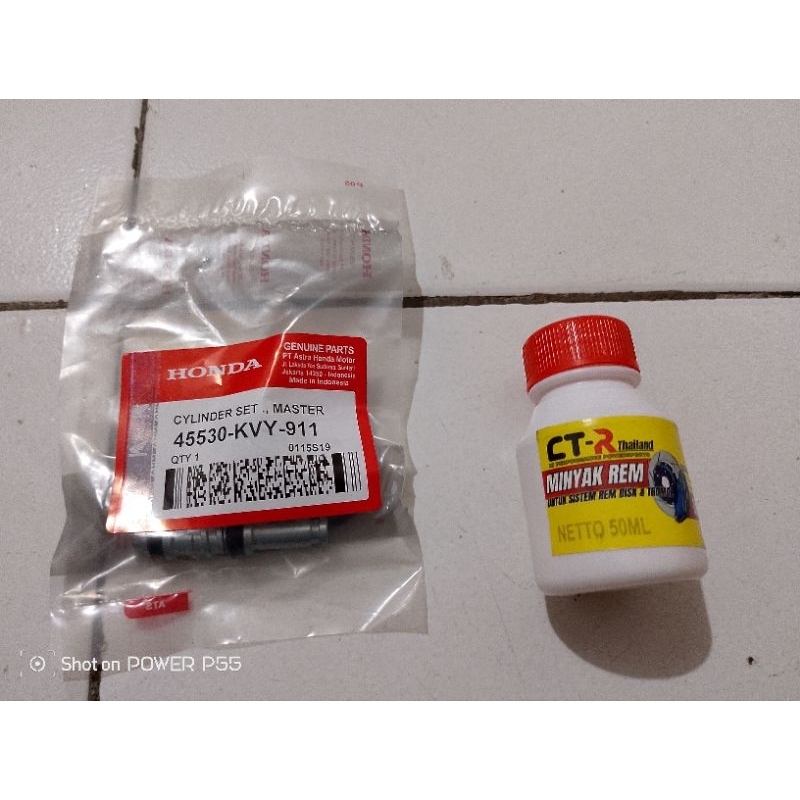 Jual master rem beat vario + minyak rem original 50mili | Shopee Indonesia
