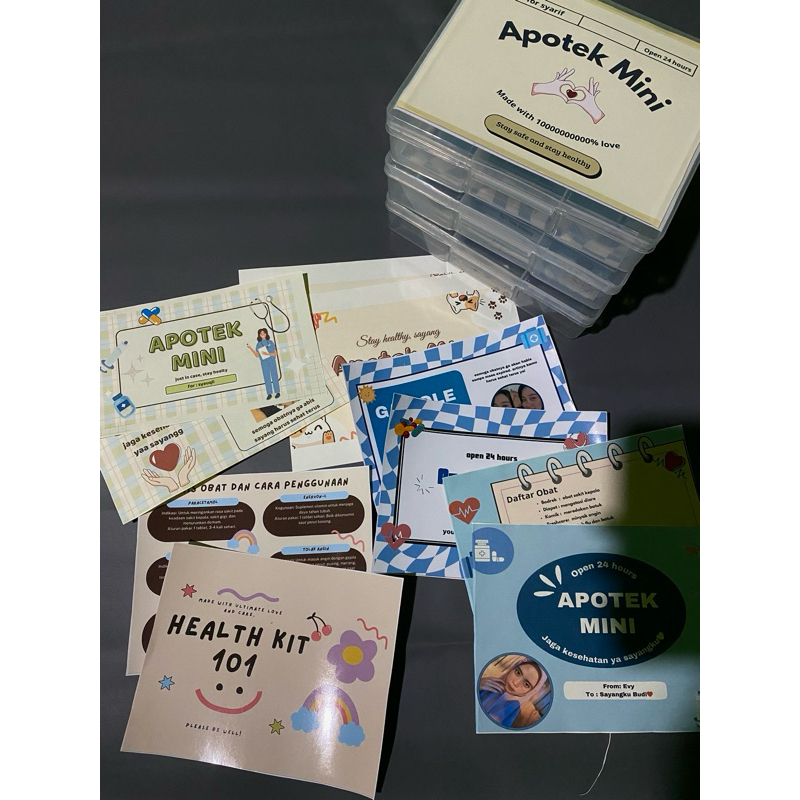 Jual STIKER APOTEK MINI KATALOG 2 BAHAN GLOSY DAN DOFF GET 2 | Shopee ...
