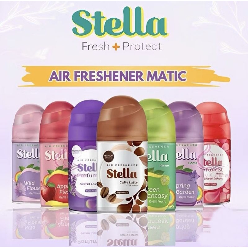 Jual Stella Refill Matic Isi Ulang Pewangi Pengharum Ruangan Otomatis ...