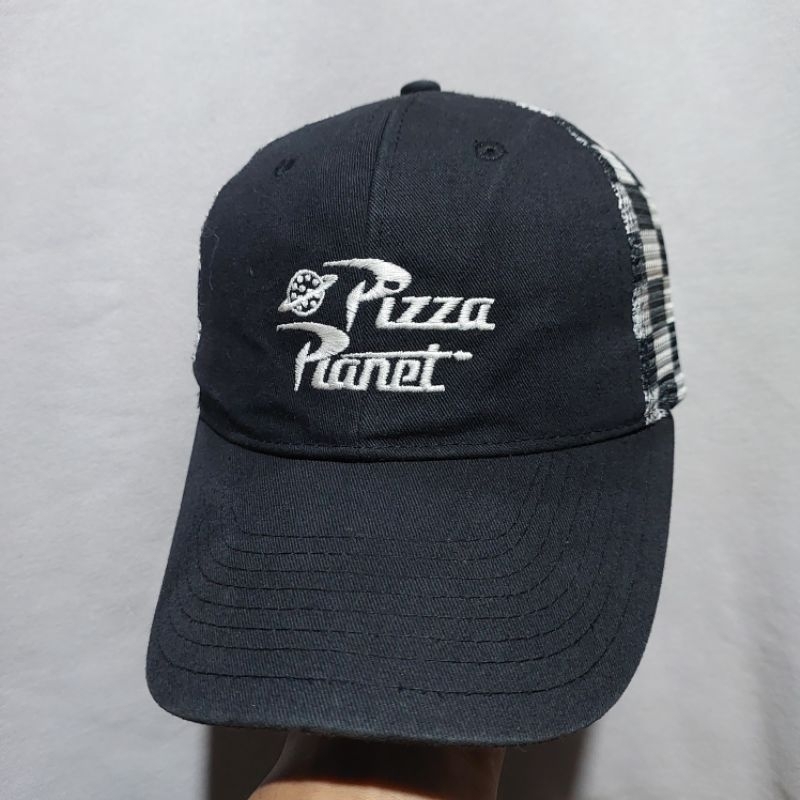 Jual topi cap TOY STORY PIZZA PLANET Disney Pixar trucker official ...