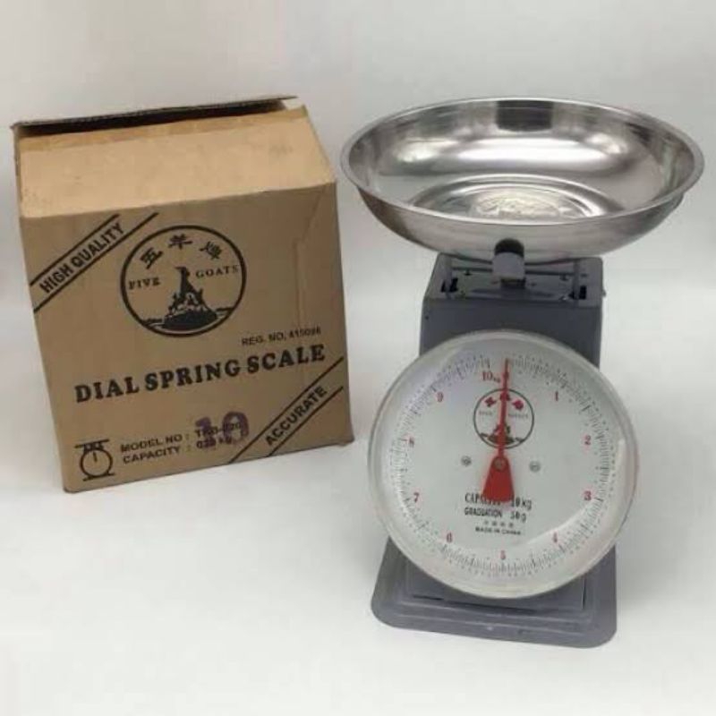 Jual Timbangan Kambing Ukuran 5,10 kg-Timbangan Buah-Timbangan serbaguna Cap kambing 5,10 kg ...