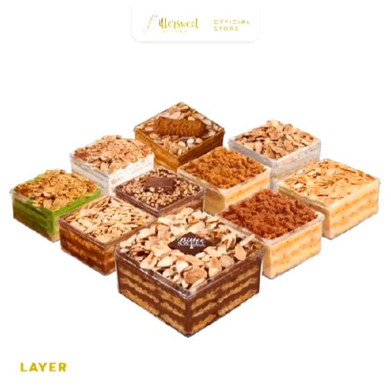 Jual BITTERSWEET BY NAJLA - PUFF PASTRY LAYER READY STOCK | Shopee ...