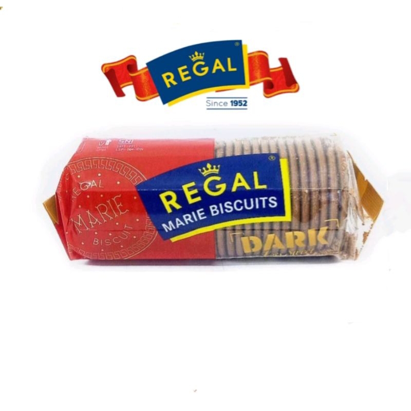 Jual Marie Regal Dark Biskuit Marie Regal Gosong 230gr - Biskuit Dark ...