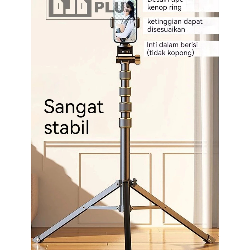 Jual TRIPOD 2.1m TL 206 Tripod Besi Tripod Tongkat Selfie Ringlight HP Kamera Lengkap Holder HP ...