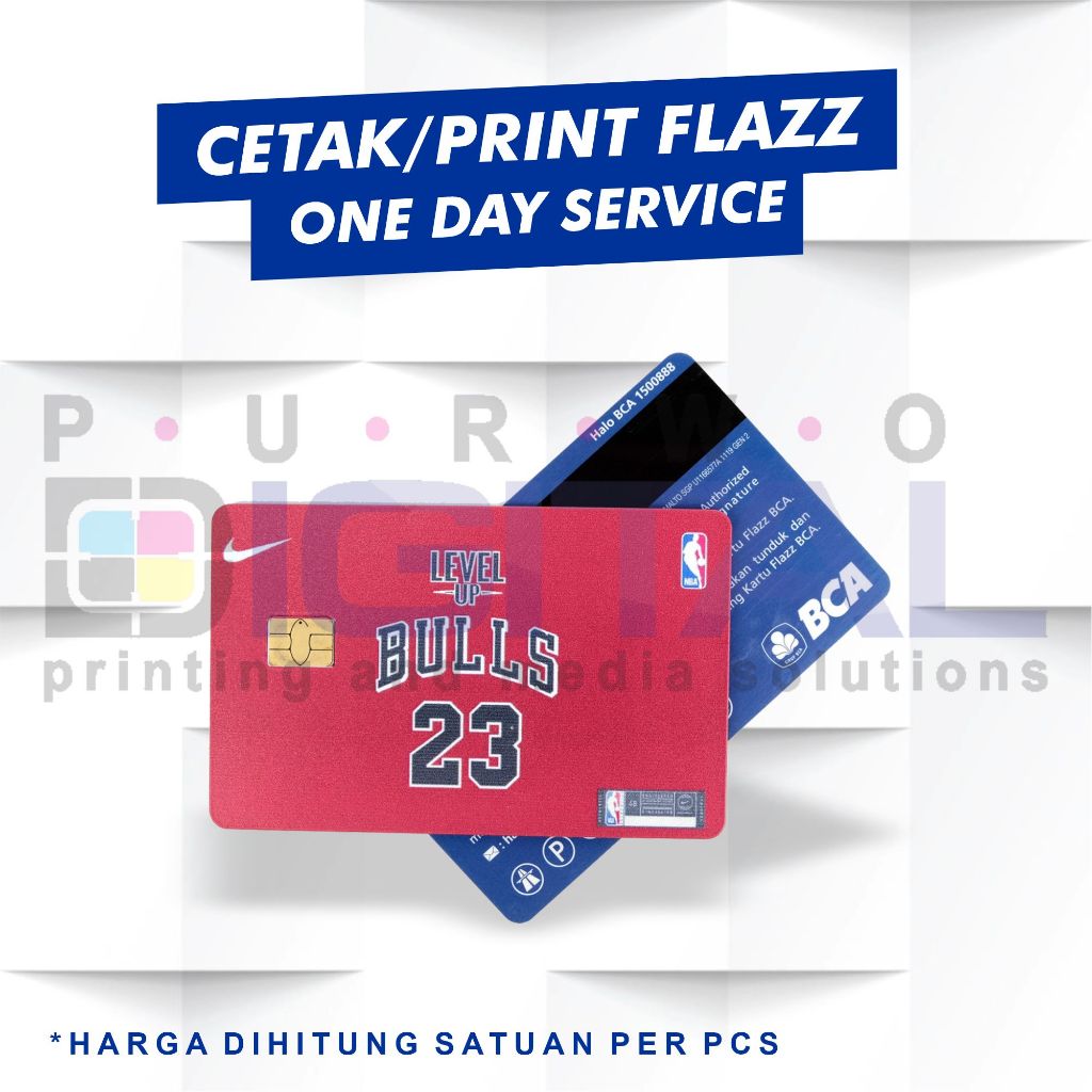 Jual CETAK FLAZZ BCA | FLAZZ CUSTOM | KARTU E TOLL | Shopee Indonesia