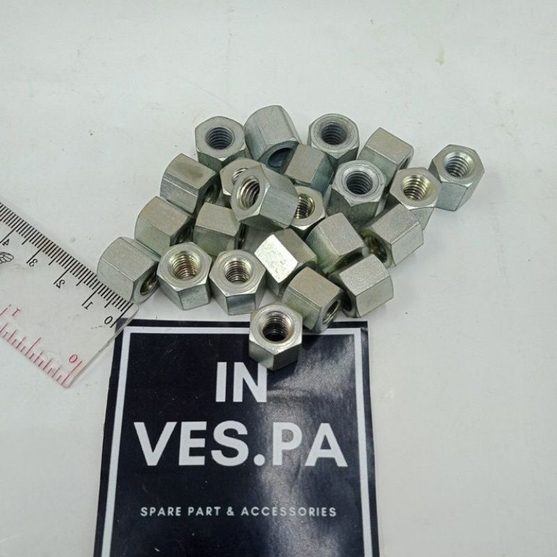 Jual mur 8mm kunci 13 lebar 1,2cm cocok buat velg tromol vespa sprint ...