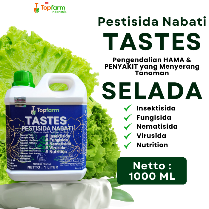 Jual Pestisida Nabati Topfarm / Pestisida Cair Pengendali Hama Ulat ...