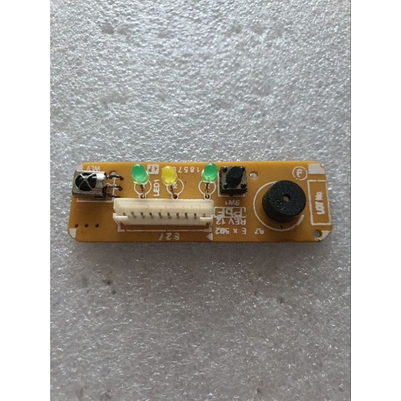 Jual Sensor Remot / PCB Reciver Ac DAIKIN Inverter 10 pin 3 LED ...