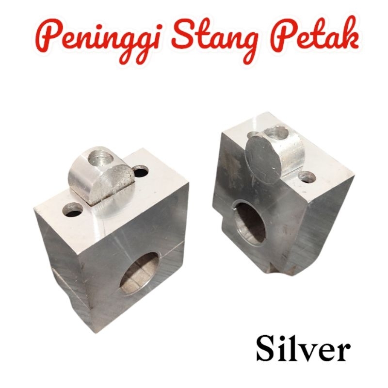 Jual Peninggi Stang Klem Raiser Petak Aluminium | Shopee Indonesia