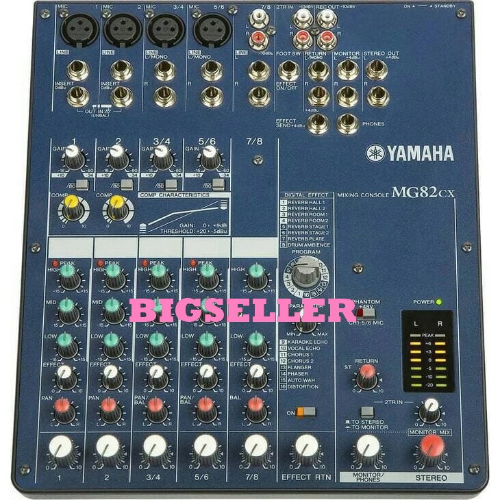 Jual MIXER YAMAHA MG 82CX MIXER 8 CHANNEL MG82CX MG82 CX MG82CX | Shopee Indonesia