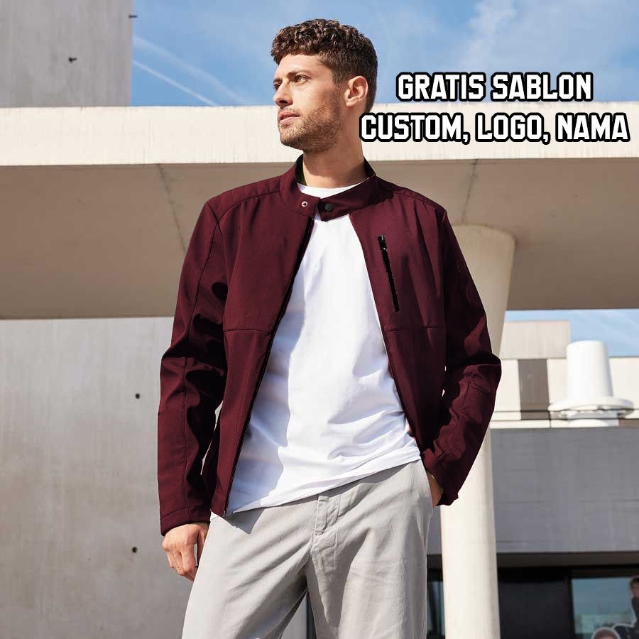 Jual Jaket pria motor turing riding bahan soft shell | Shopee Indonesia