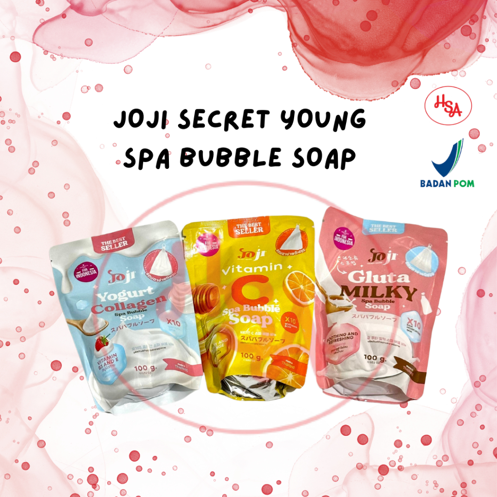 Jual JOJI Secret Young Spa Bubble Soap / Sabun Mandi Joji / Sabun ...