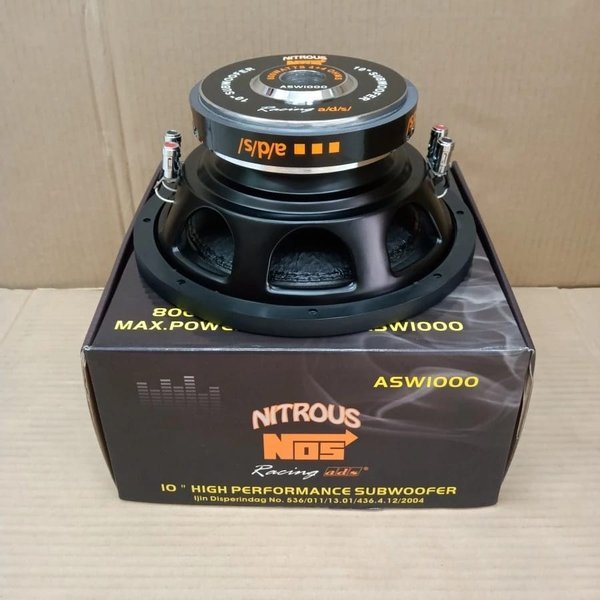 Jual subwoofer ads nitrous 12 inch baru 1000 watt doublecoil | Shopee ...